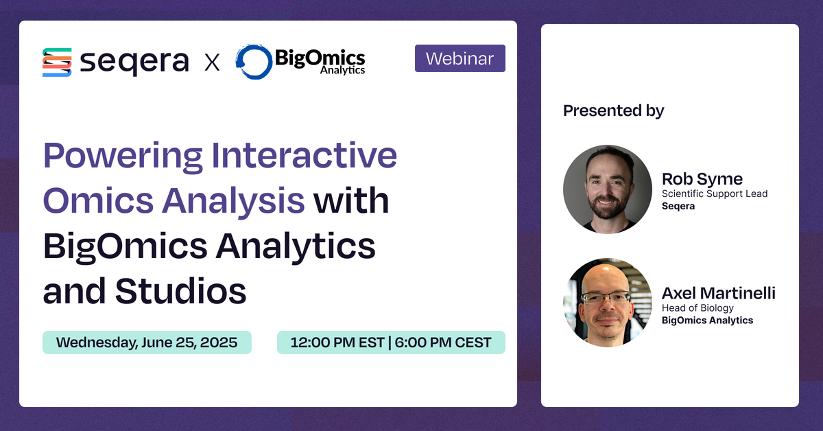 Powering Interactive Omics Analysis with BigOmics Analytics and Studios ...