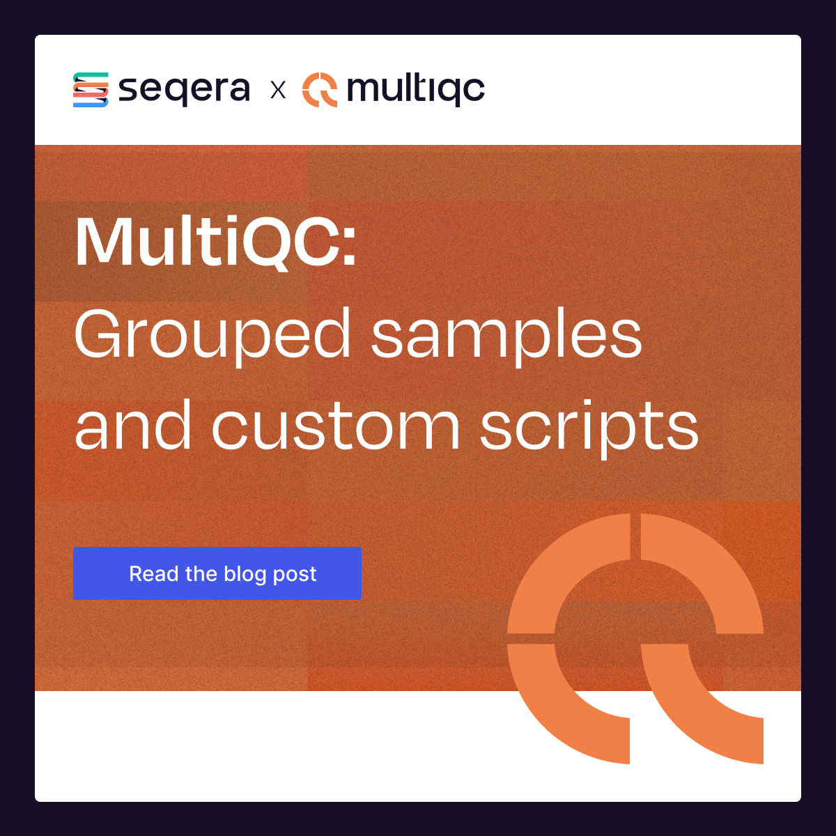 MultiQC: Grouped samples and custom scripts | Seqera