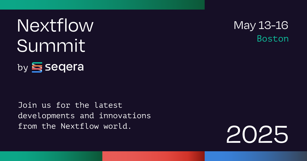 Nextflow Summit 2025, Boston | Seqera