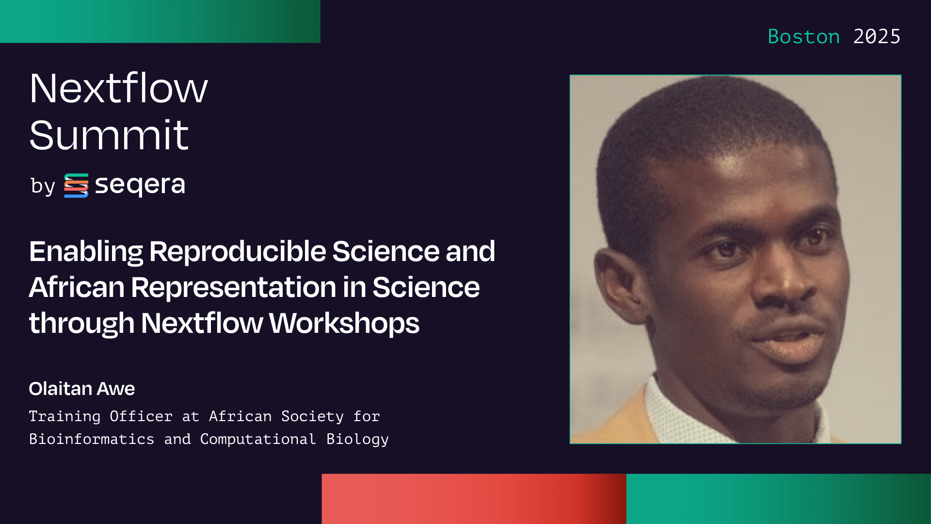 Enabling Reproducible Science and African Representation in Science through Nextflow Workshops ...
