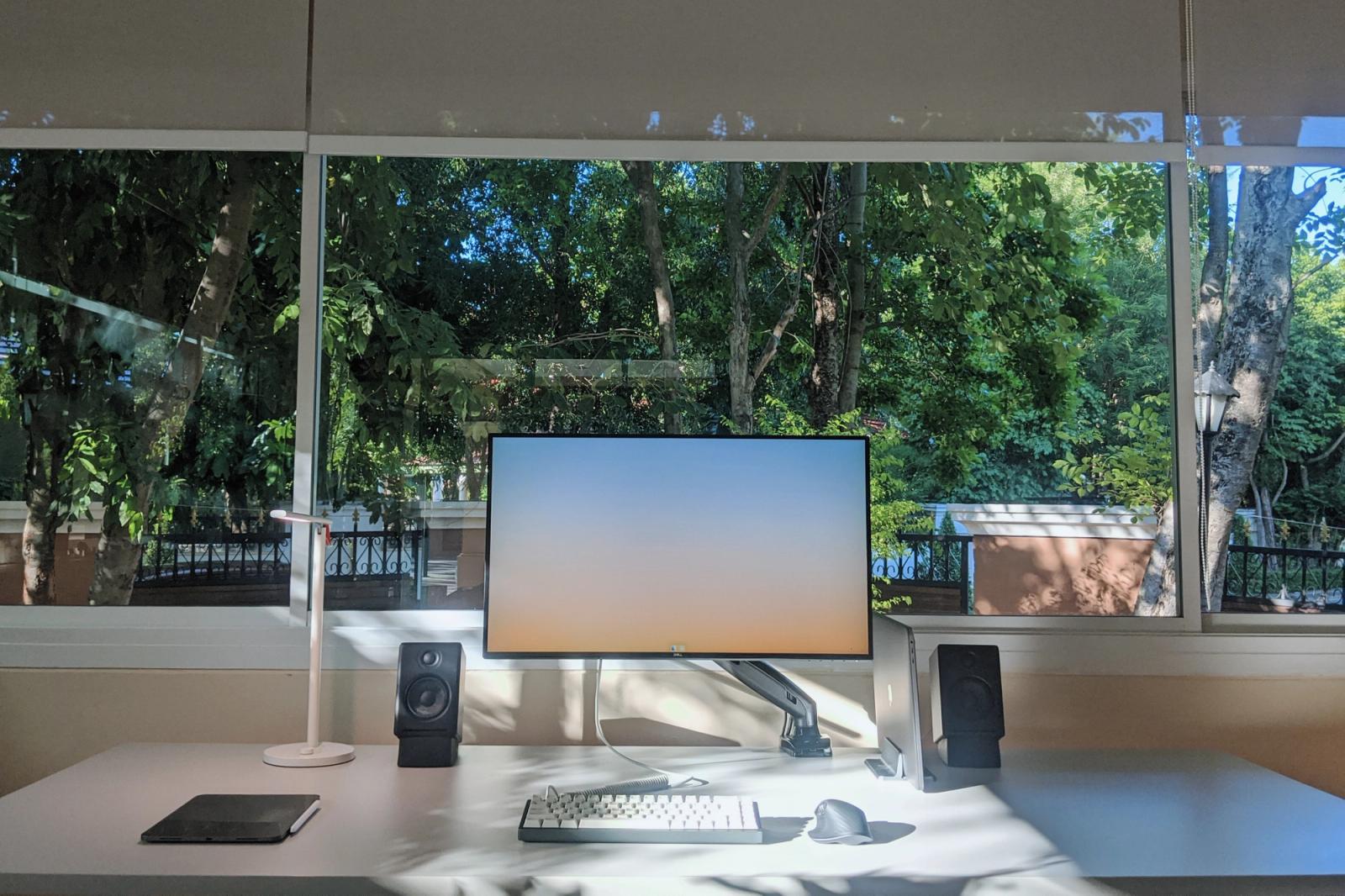 Desk setup with natural vibes in Thailand | Remote Setups