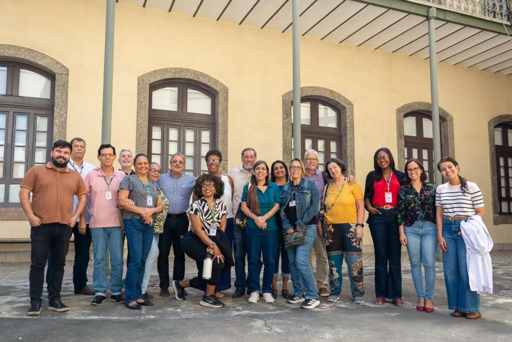 Decania do CCS visita EEAN e Hesfa | Centro de Ciências da Saúde da UFRJ