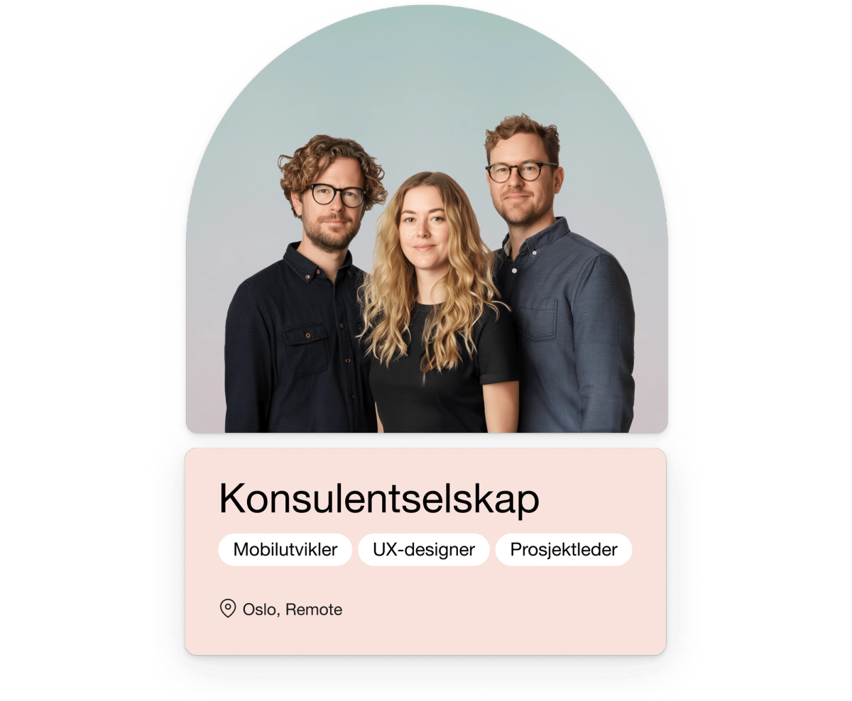 Registrering for nye konsulentselskap