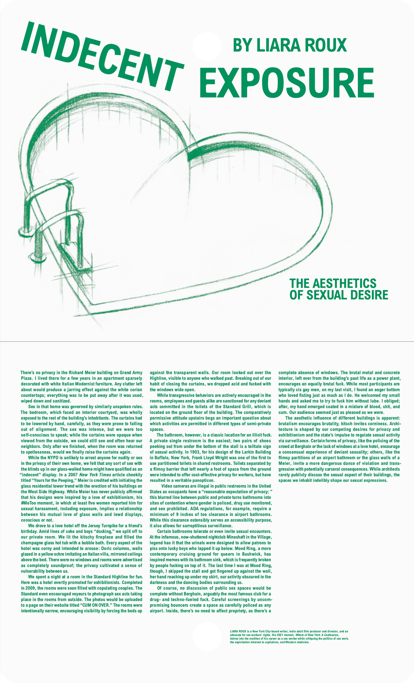 PIN–UP | INDECENT EXPOSURE: THE AESTHETICS OF SEXUAL DESIRE