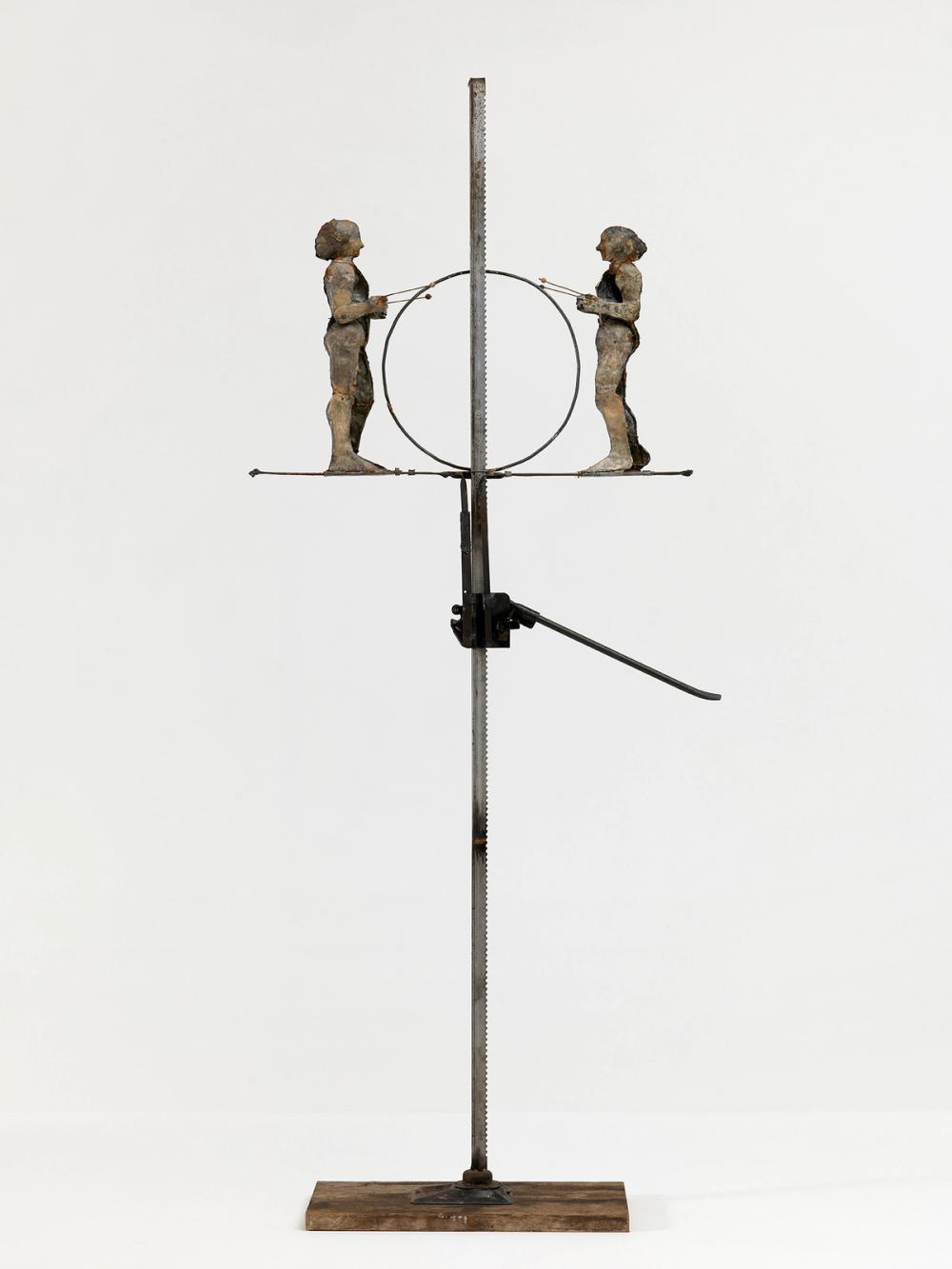 PIN–UP | JUNE LEAF TACKLES HER SUBJECTS HANDS ON