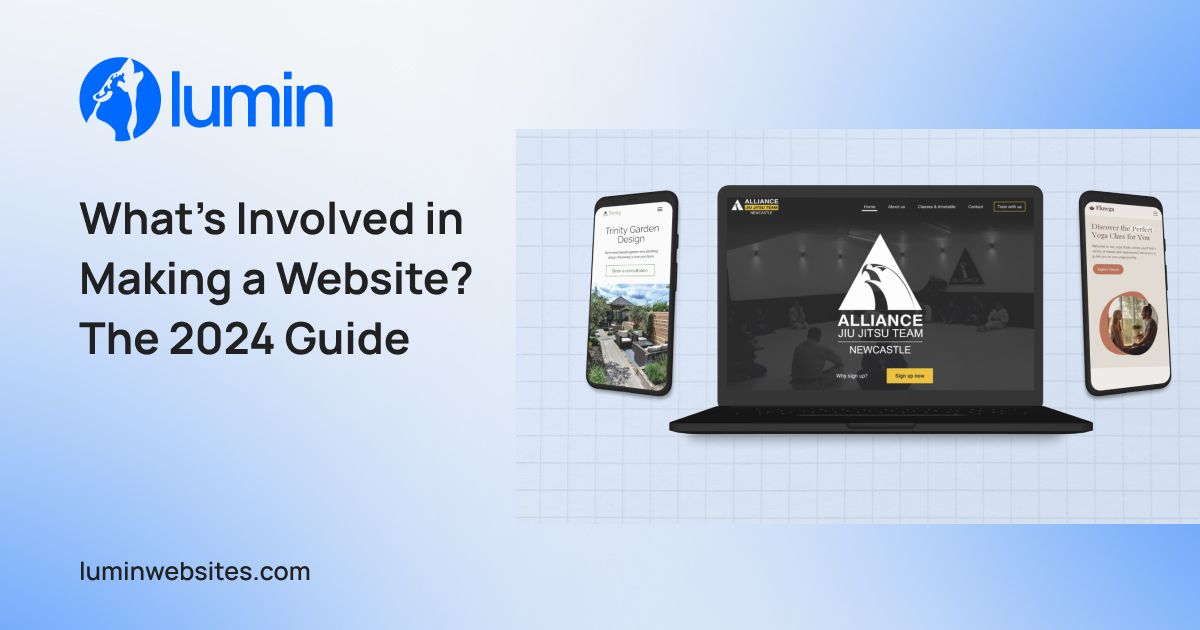 What’s Involved in Making a Website? The 2024 Guide | Lumin Blog | Lumin sustainable web design