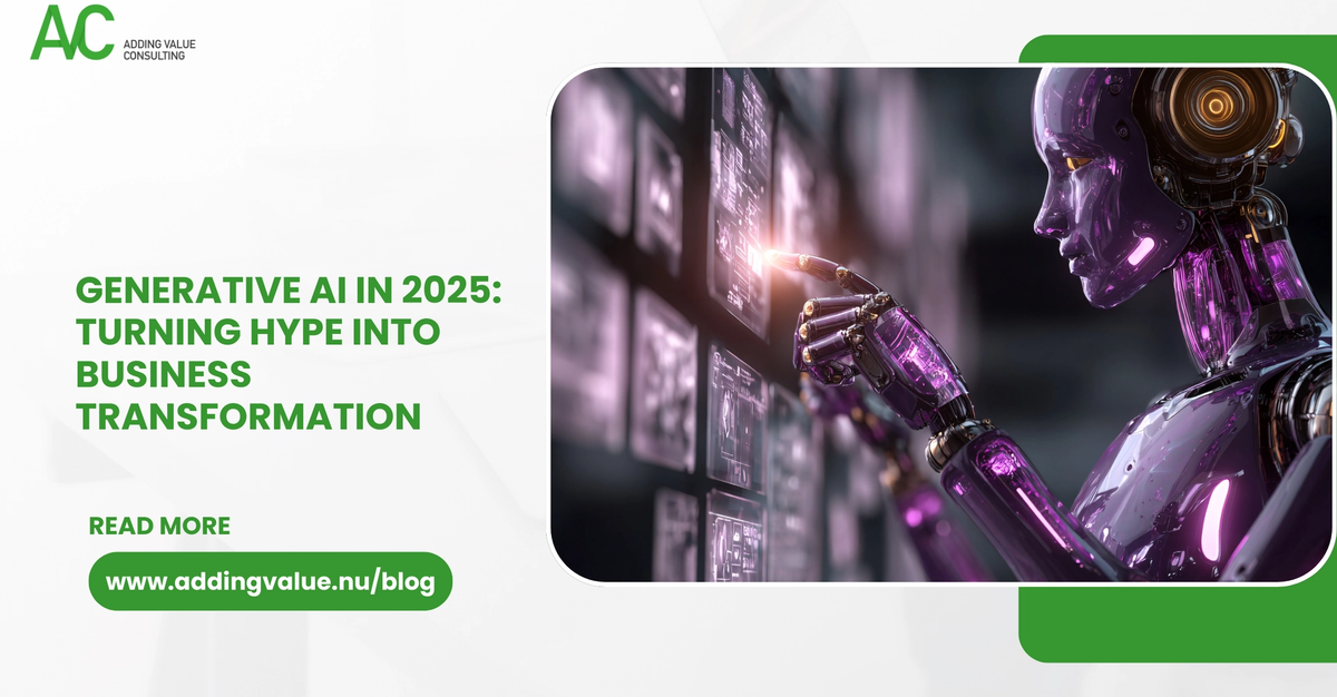 Generative AI in 2025: Turning Hype into Business Transformation