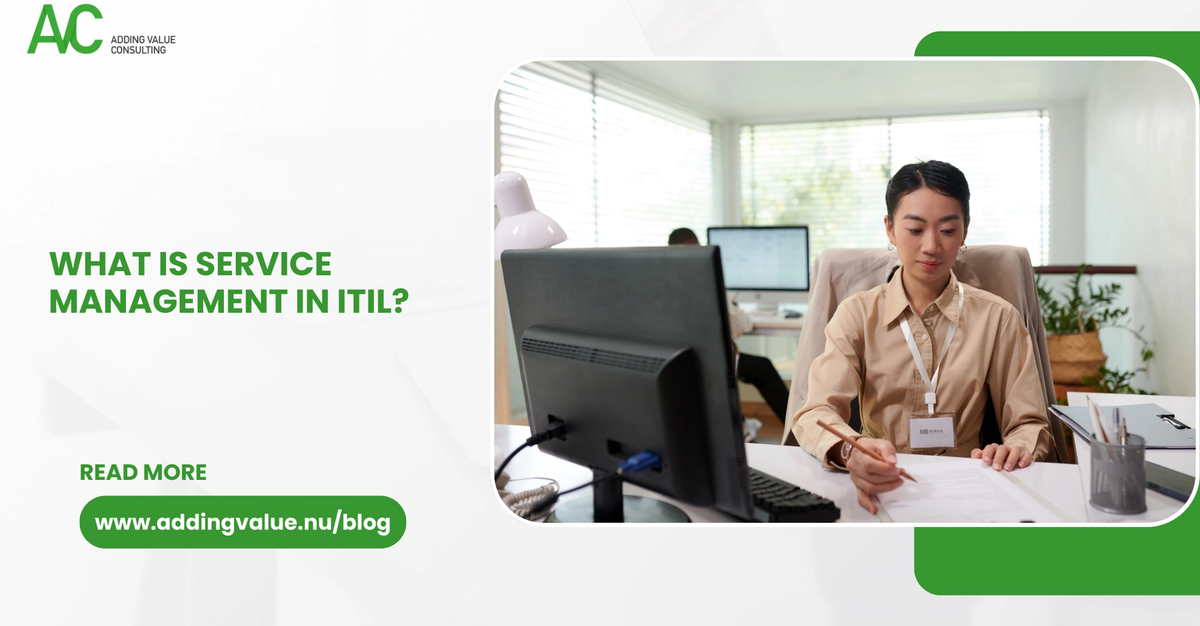 What is service management in ITIL?