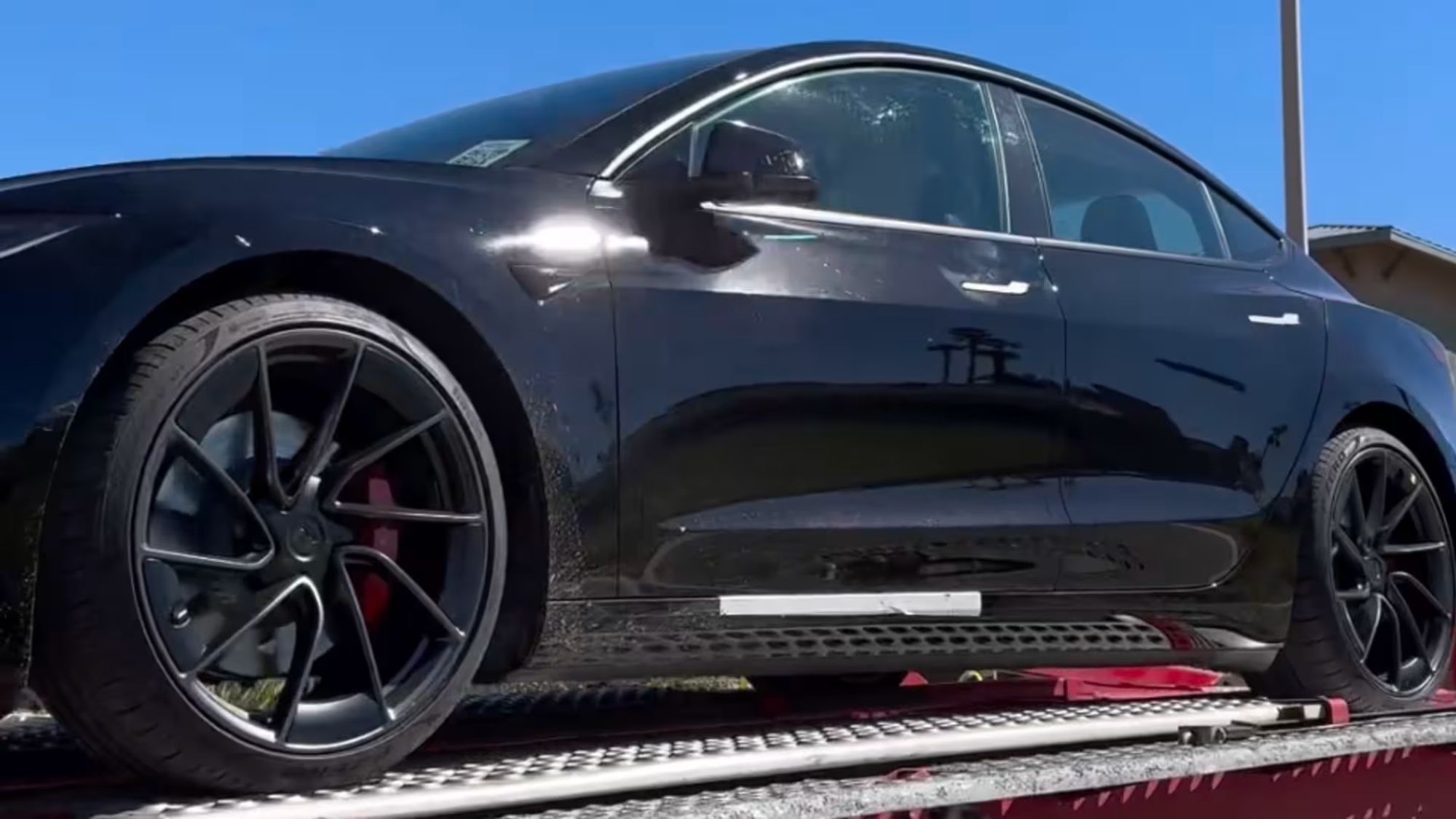 Tesla Model 3 Performance (Ludicrous) Spotted Again Before Unveiling ...