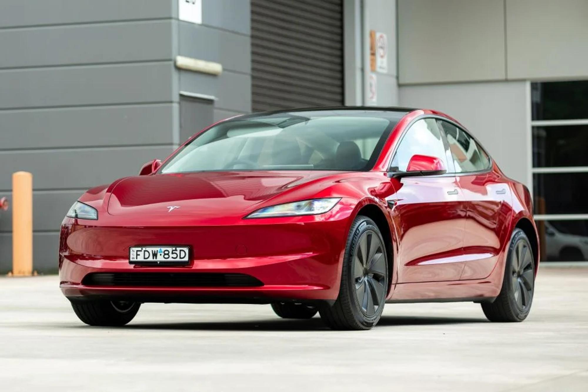 Tesla Unveils 2026 Model 3 in Australia with Record-Breaking 750km ...
