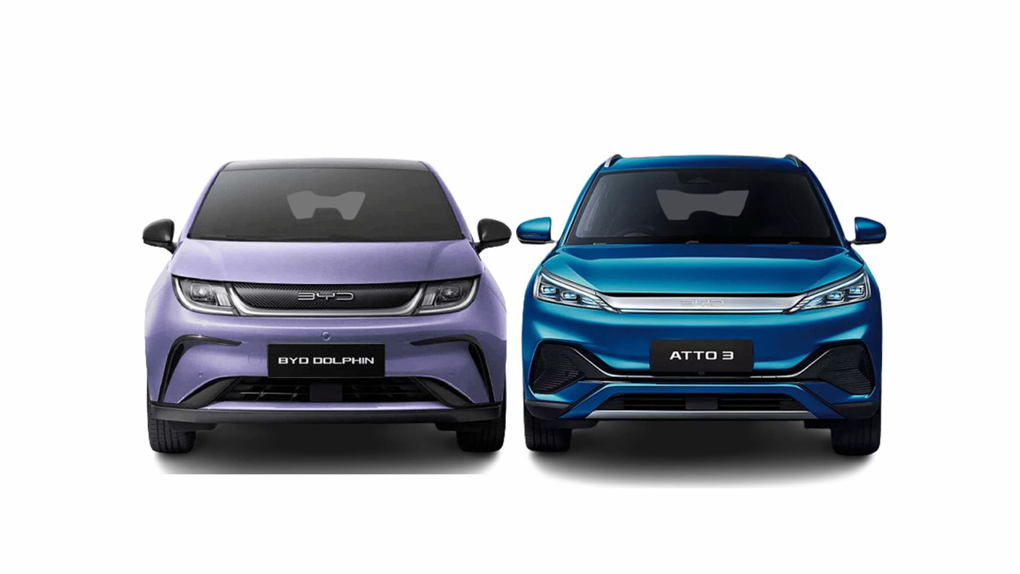 BYD Dolphin vs Atto 3 Specs and Features Comparison (2024) | Zecar ...