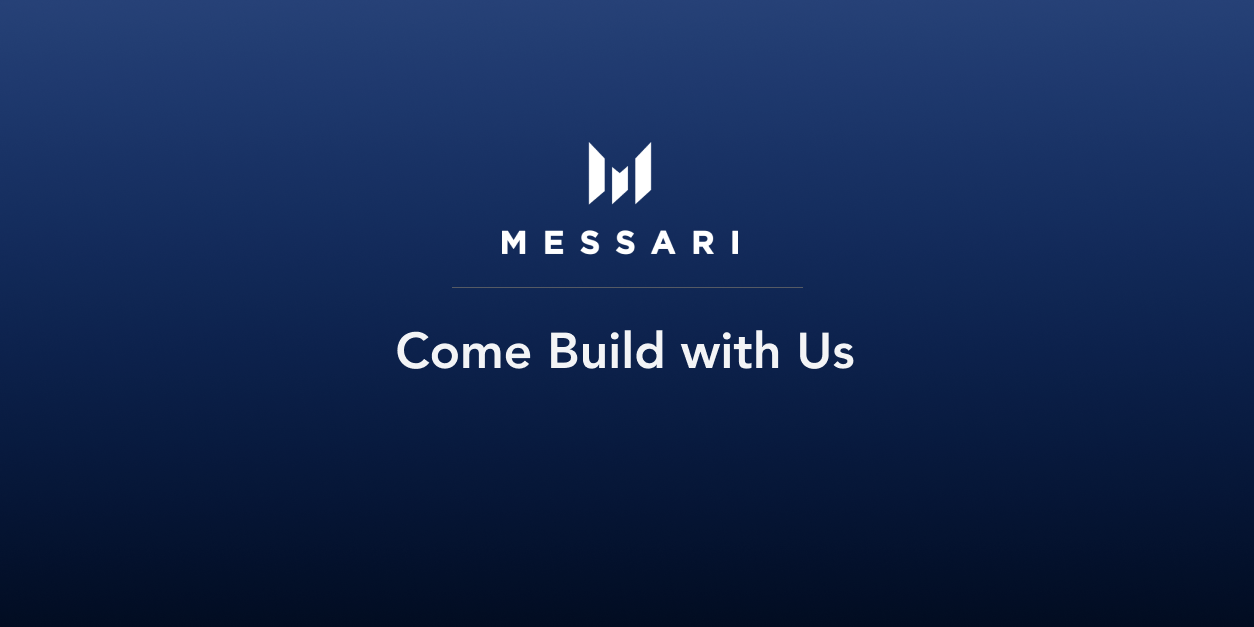 Careers | Messari