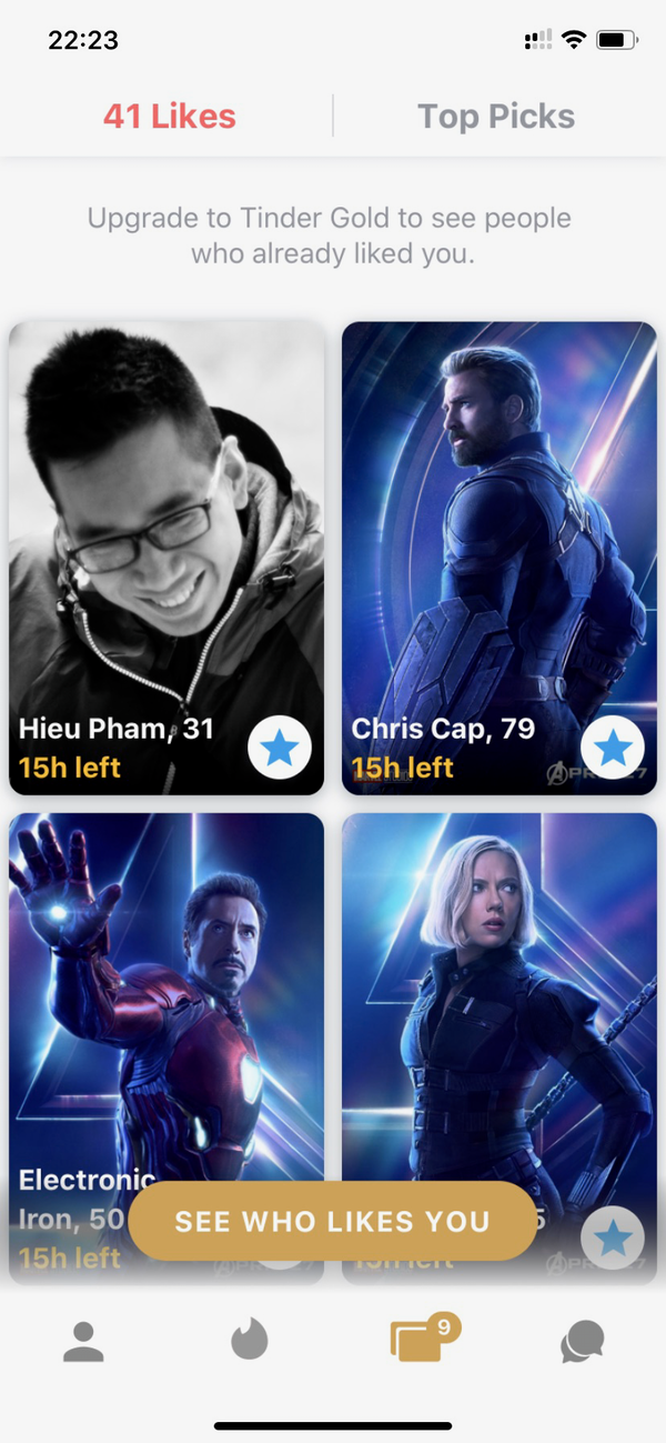 Tinder UI 4 | Take That Design