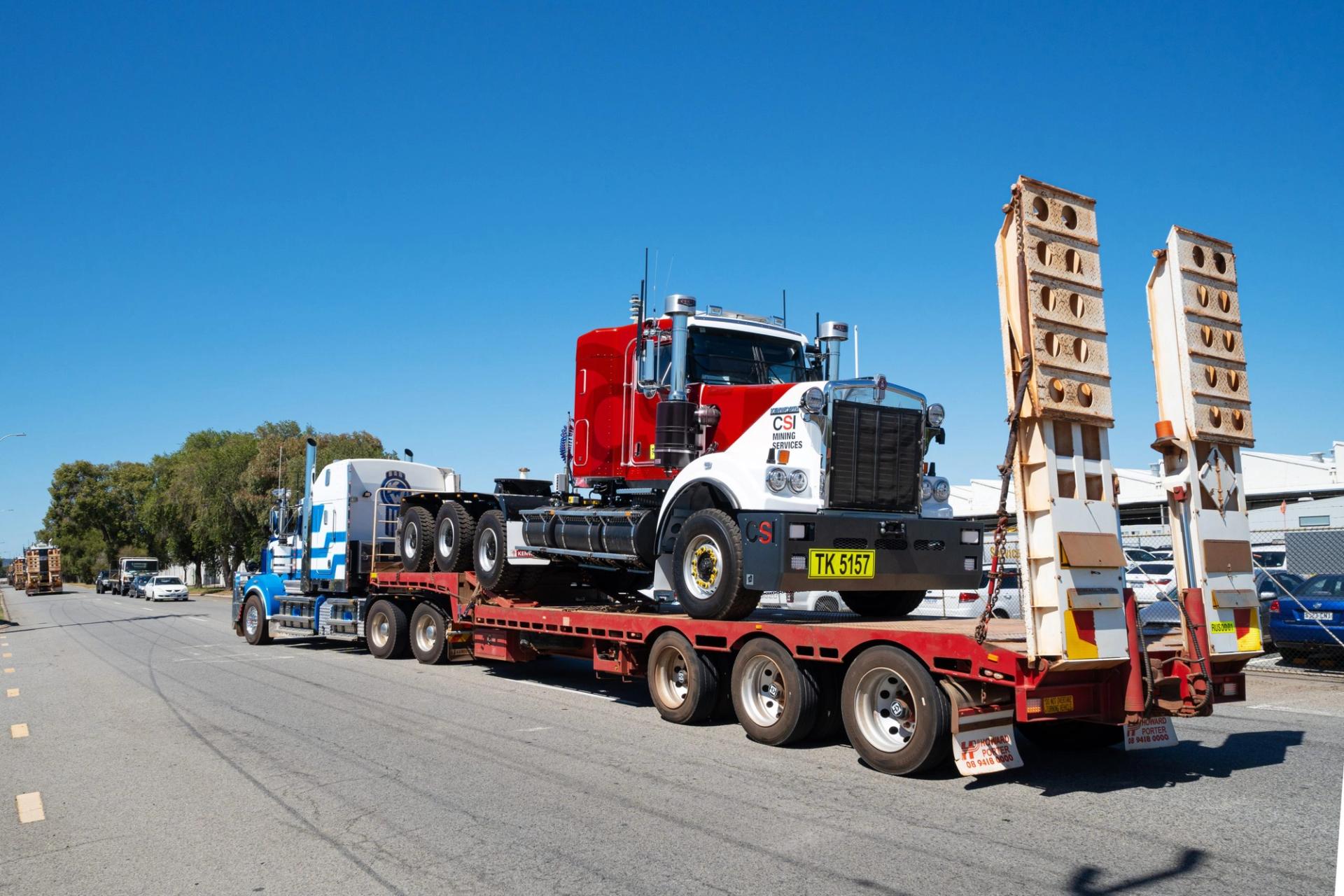 MinRes' prime movers on the move to Onslow | Iron Ore | Mineral Resources