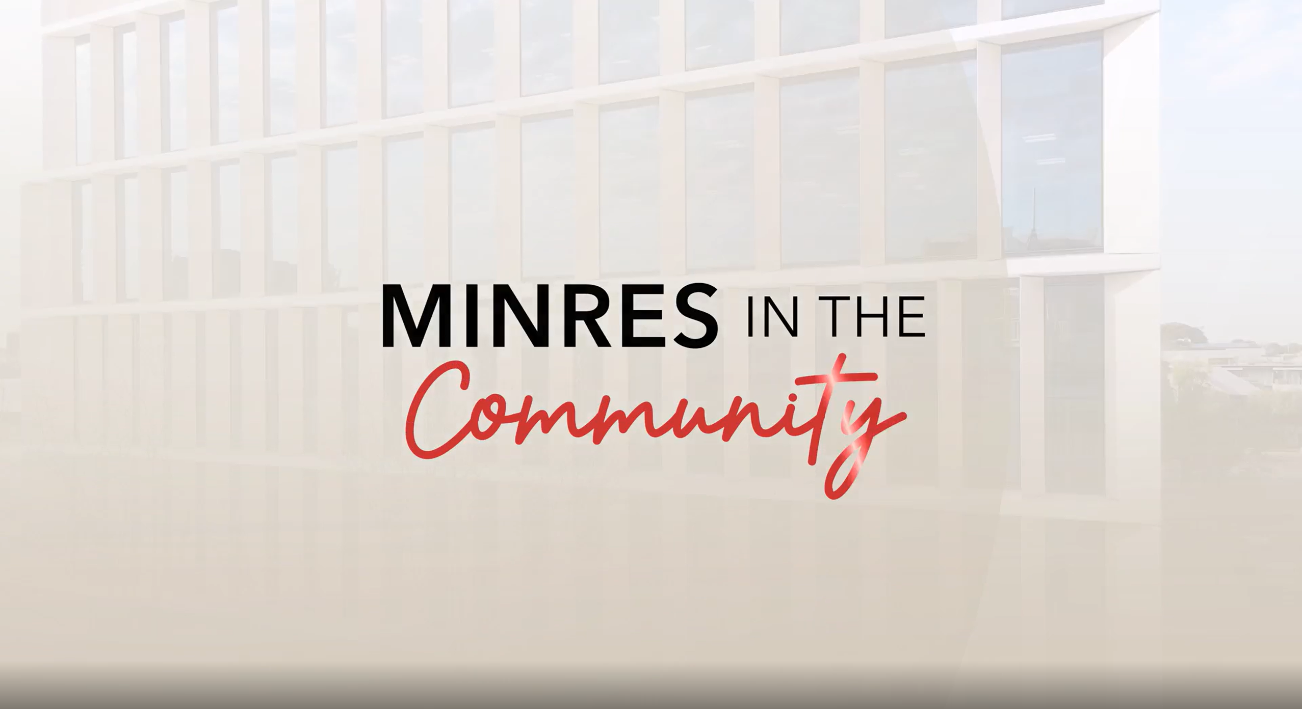 Ruah Community Services | MinRes in the Community series