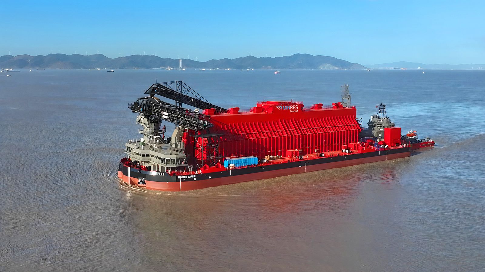Sea trials complete for MinRes' inaugural transhipper | Iron Ore ...
