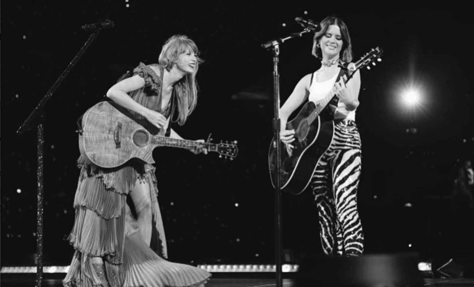 Taylor Swift Performs ‘You All Over Me’ with Maren Morris in Chicago