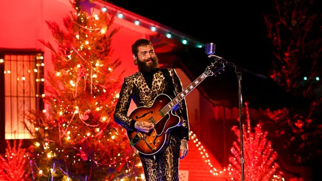Post Malone Performs Elvis’ ‘(You're The) Devil in Disguise’ During NBC ...
