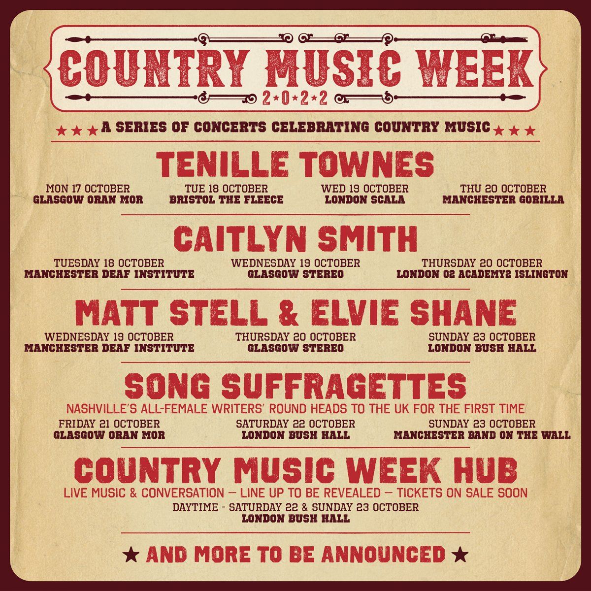 Country Music Week 2022: Line-Up, Dates And Ticket | Holler