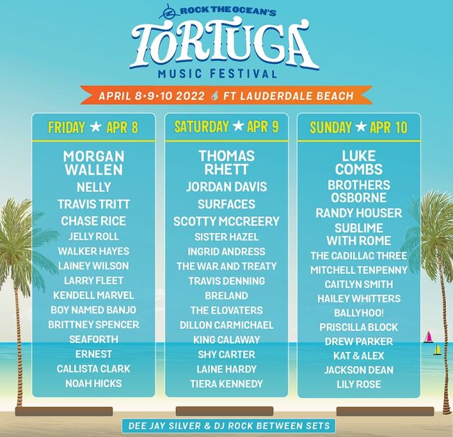 Tortuga Festival 2022: Line-Up, Dates & Tickets | Holler