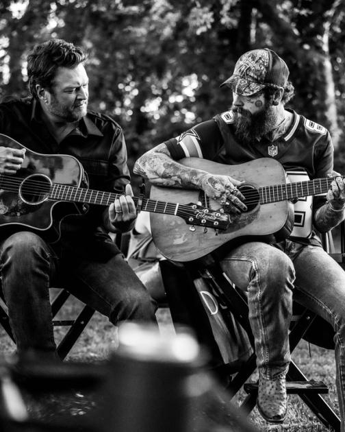 Post Malone and Blake Shelton Release Hotly Anticipated New Song, ‘Pour ...