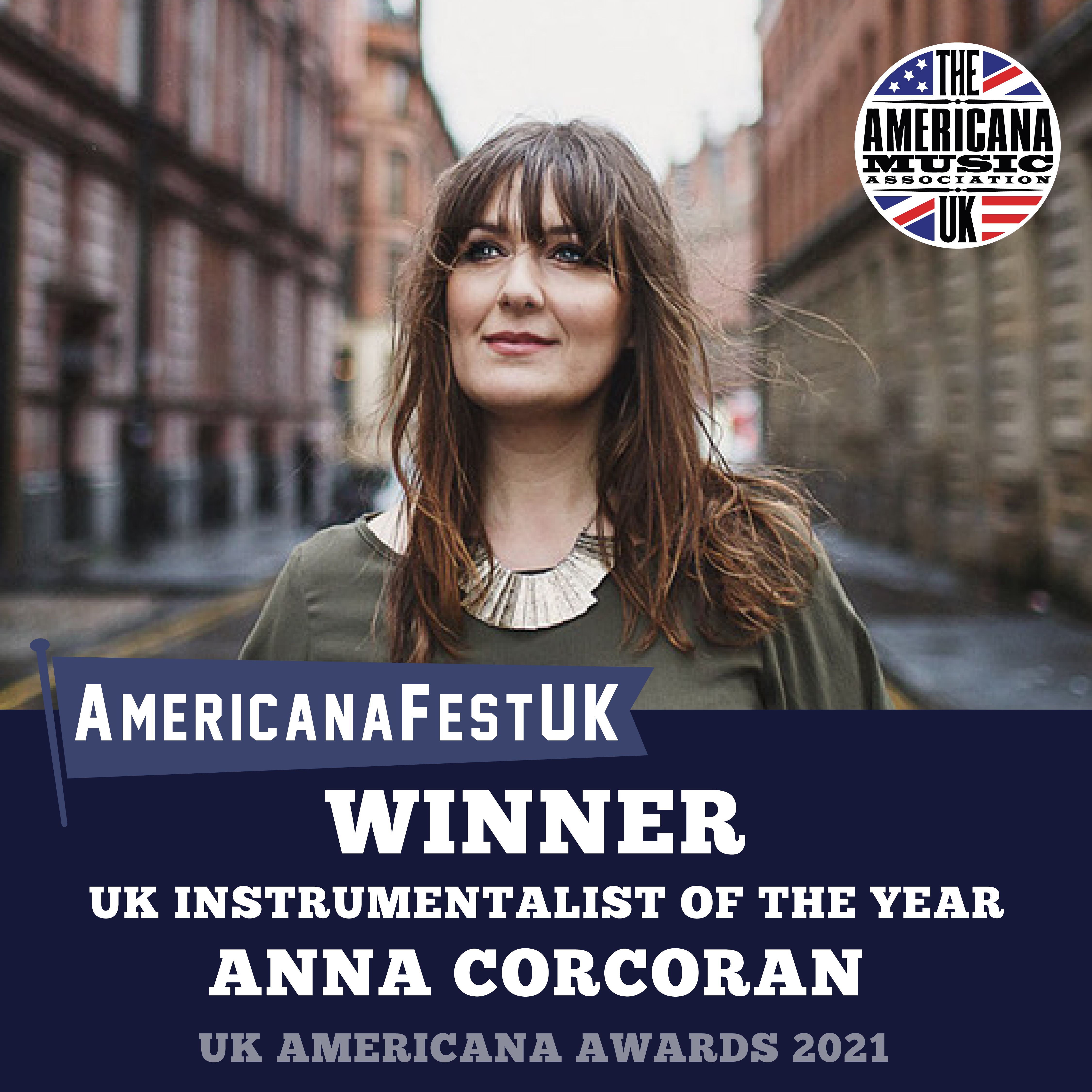Anna Corcoran Wins AMA UK Award for UK Instrumentalist of the Year | Holler