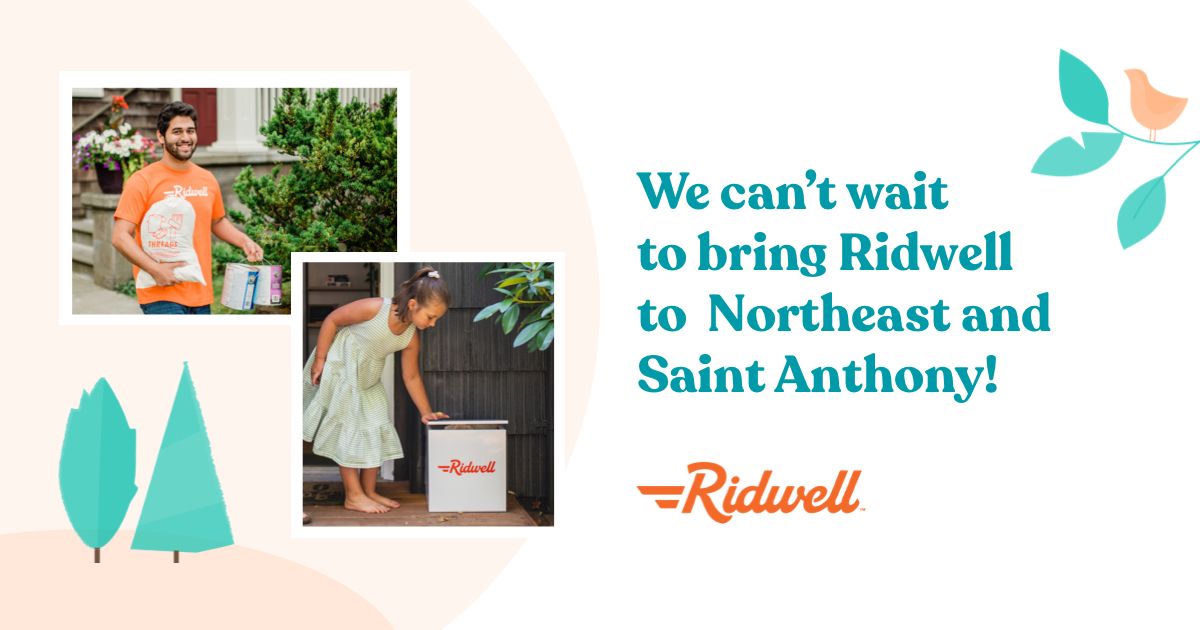 Ridwell in Northeast Minneapolis and Saint Anthony | Join the waitlist