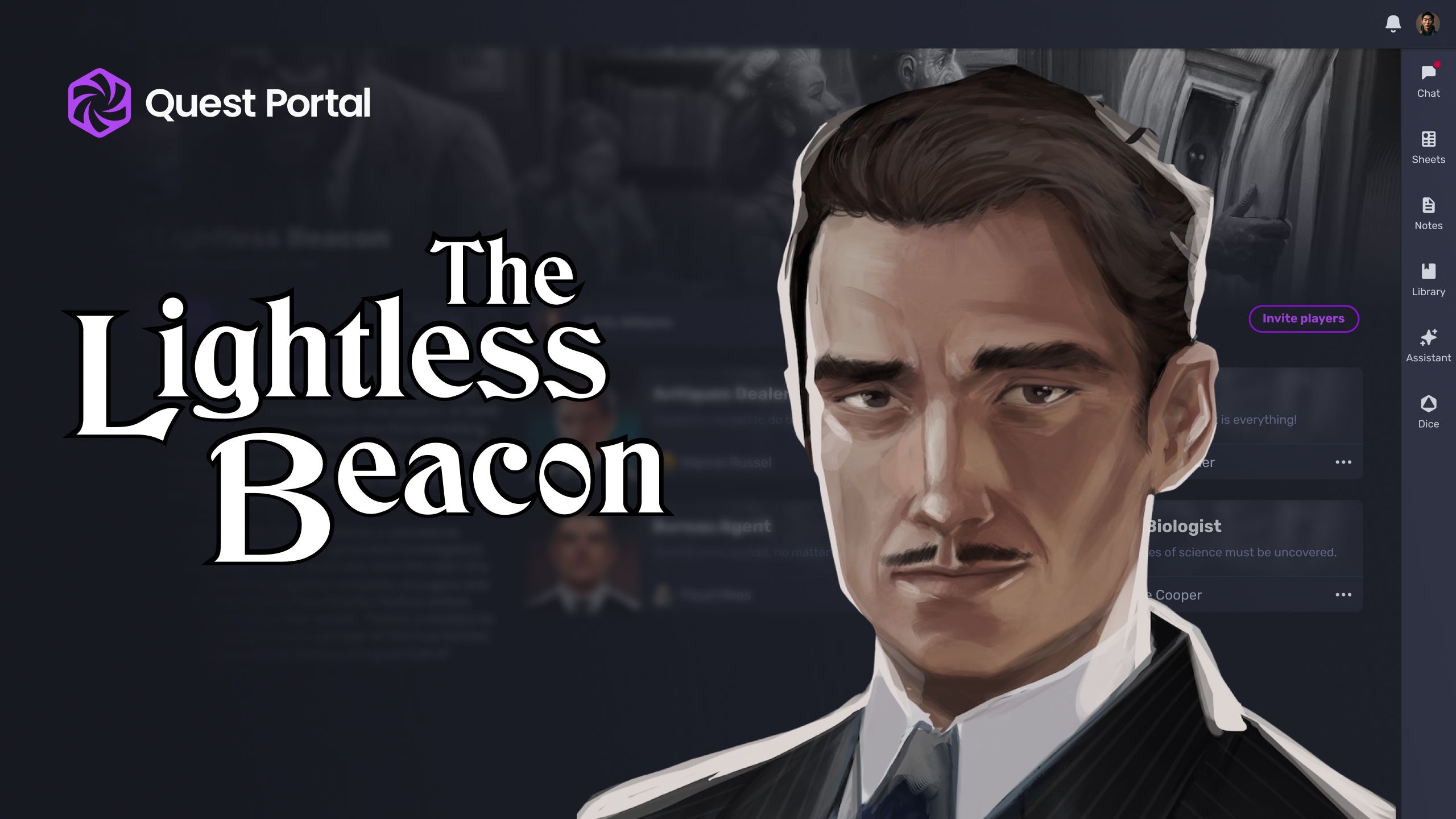 The Lightless Beacon, a one-shot scenario - Quest Portal VTT