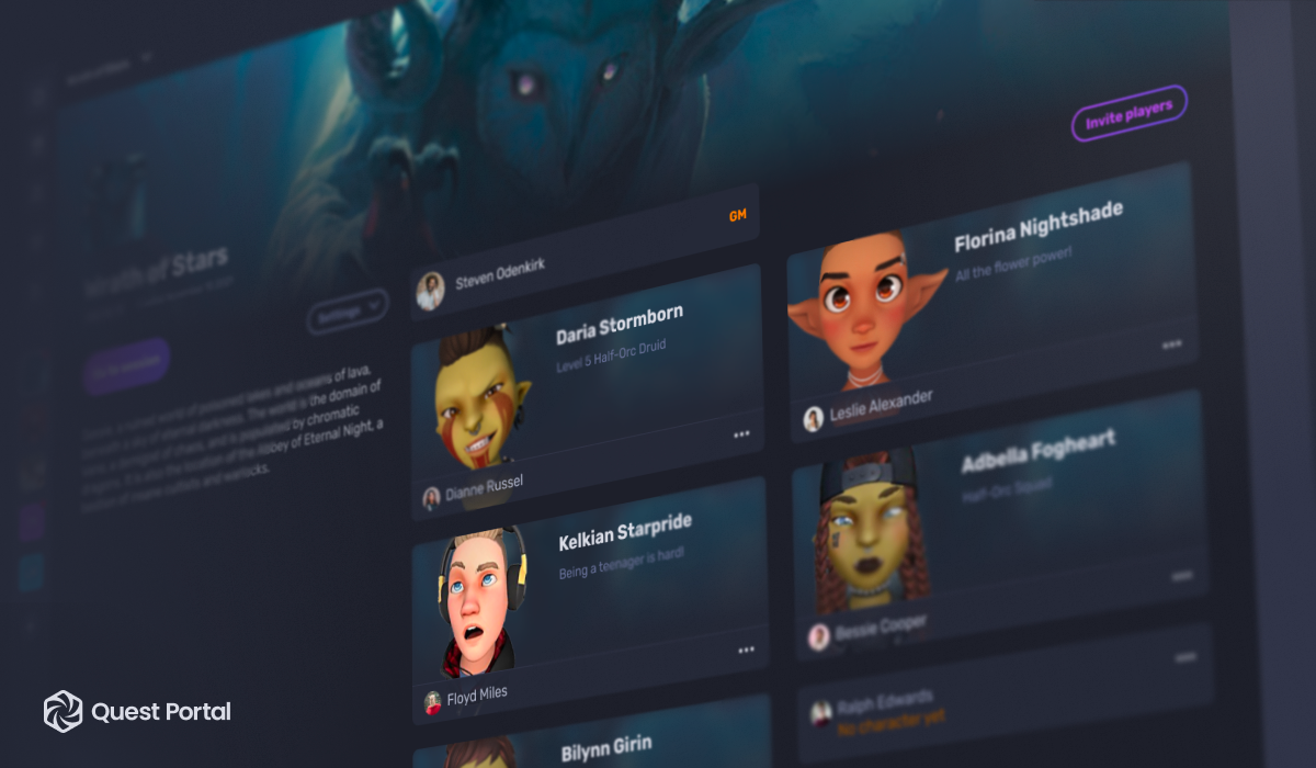 Start the Campaign – Quest Portal