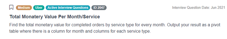Uber Data Scientist Interview Questions - StrataScratch