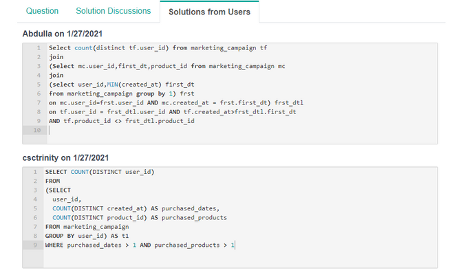 HackerRank for Data Science - StrataScratch