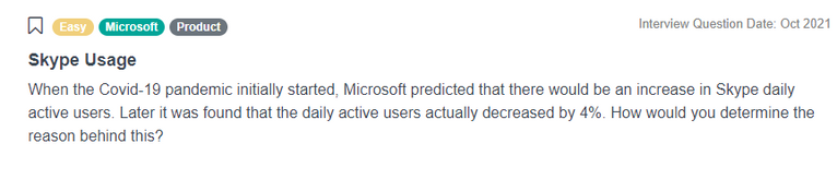 Microsoft Data Science Interview Questions - StrataScratch