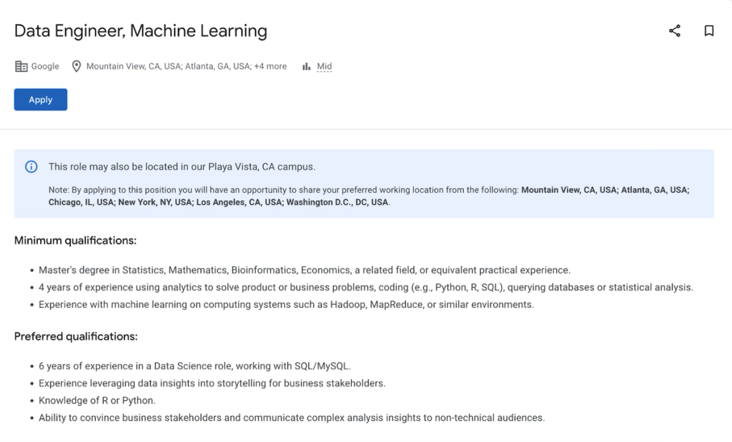 What Does It Take to Be a Data Engineer at Google - StrataScratch