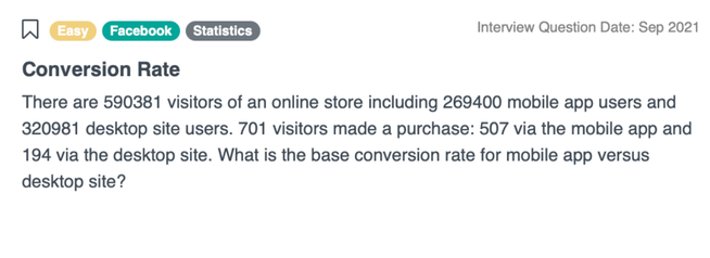 Data Analyst Interview Questions - StrataScratch