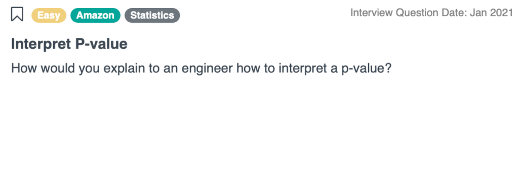Data Analyst Interview Questions - StrataScratch
