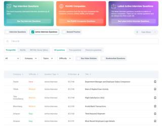 How To Use LeetCode For Data Science SQL Interviews - StrataScratch