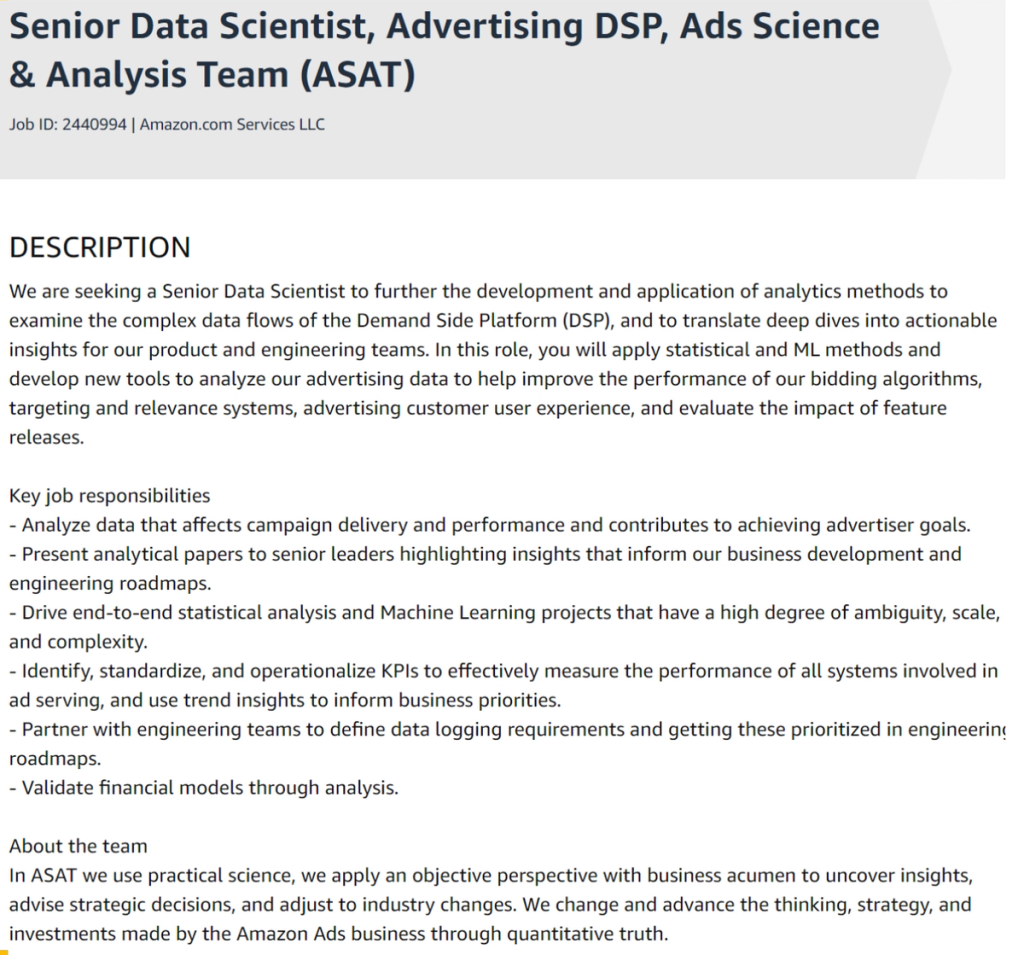 Amazon Data Scientist Salary - StrataScratch
