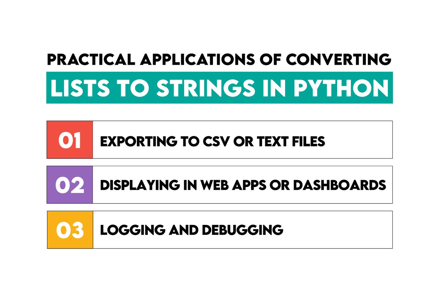 Python List Manipulation: Convert Lists to Strings - StrataScratch