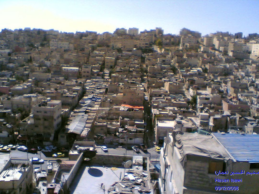 Establishment of Jabal el-Hussein camp