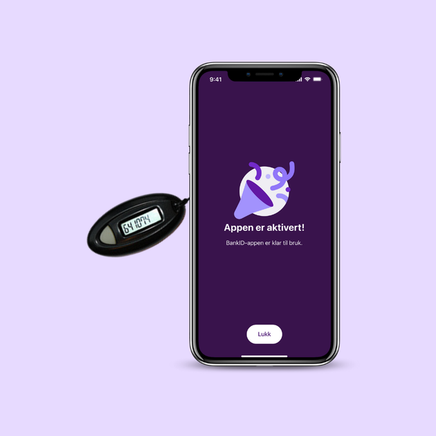 Aktivering med kodebrikke