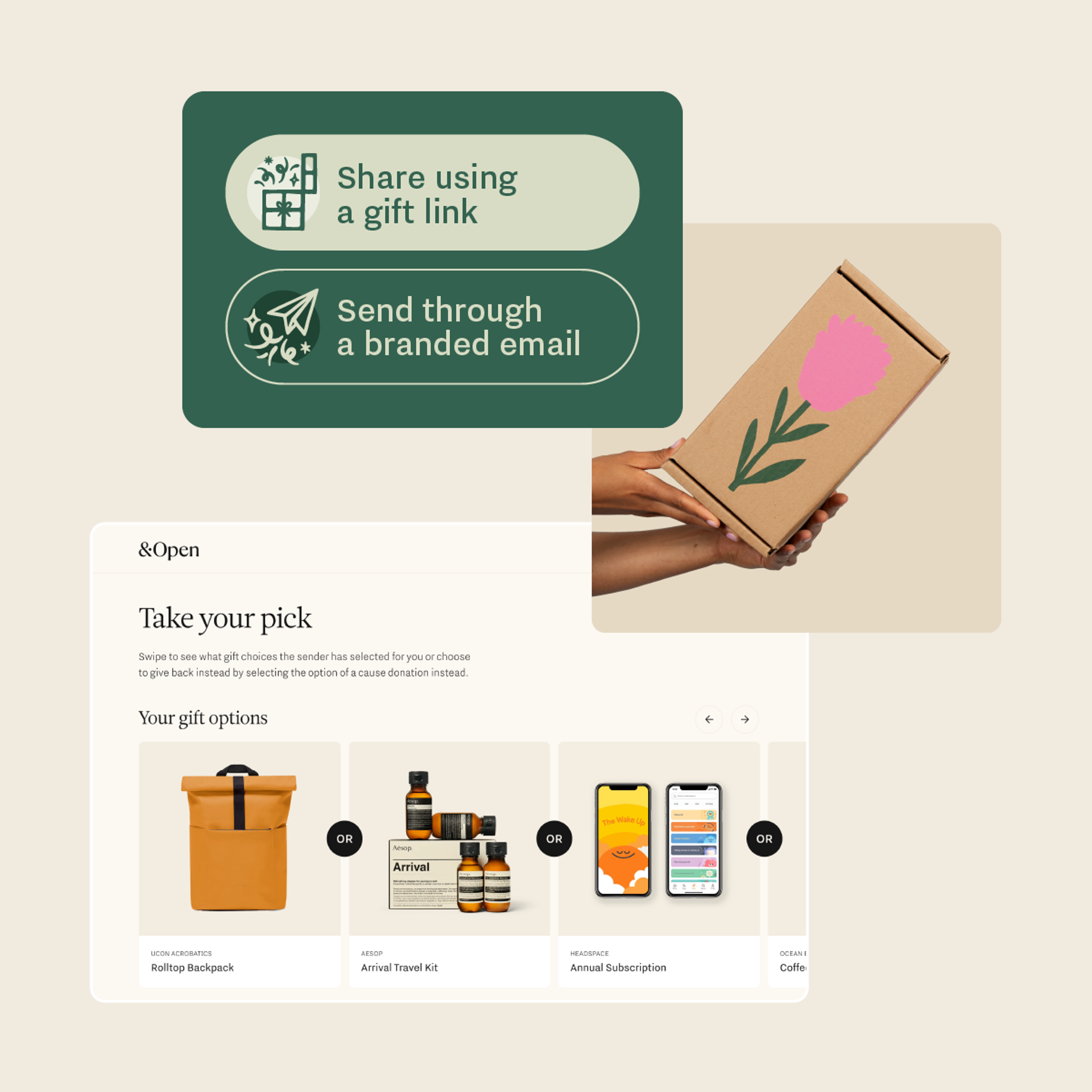 Gifting Platform | &Open