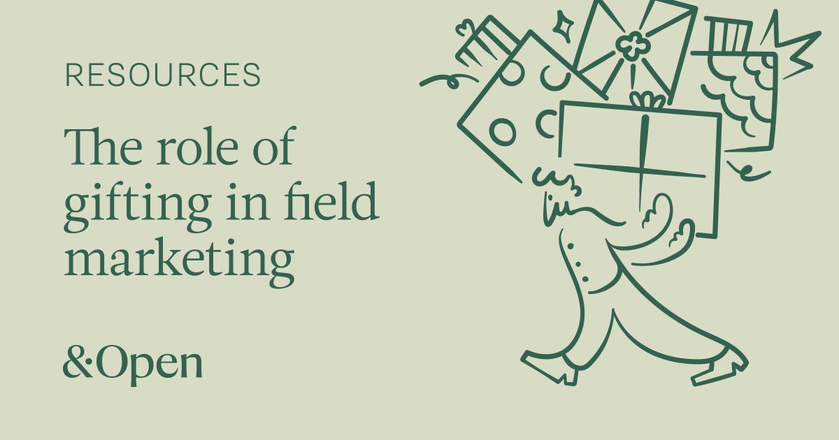 What is field marketing? A comprehensive guide | &Open