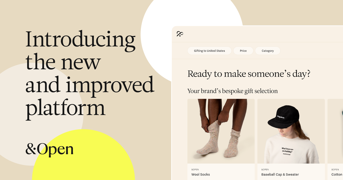 Introducing the new and improved &Open platform | &Open