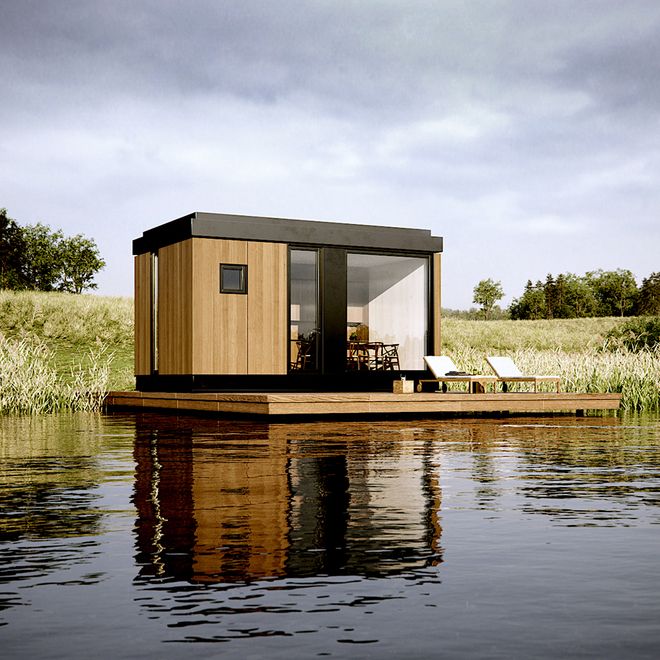 Prefab homes for minimalist tastes: Manta North provides everything ...