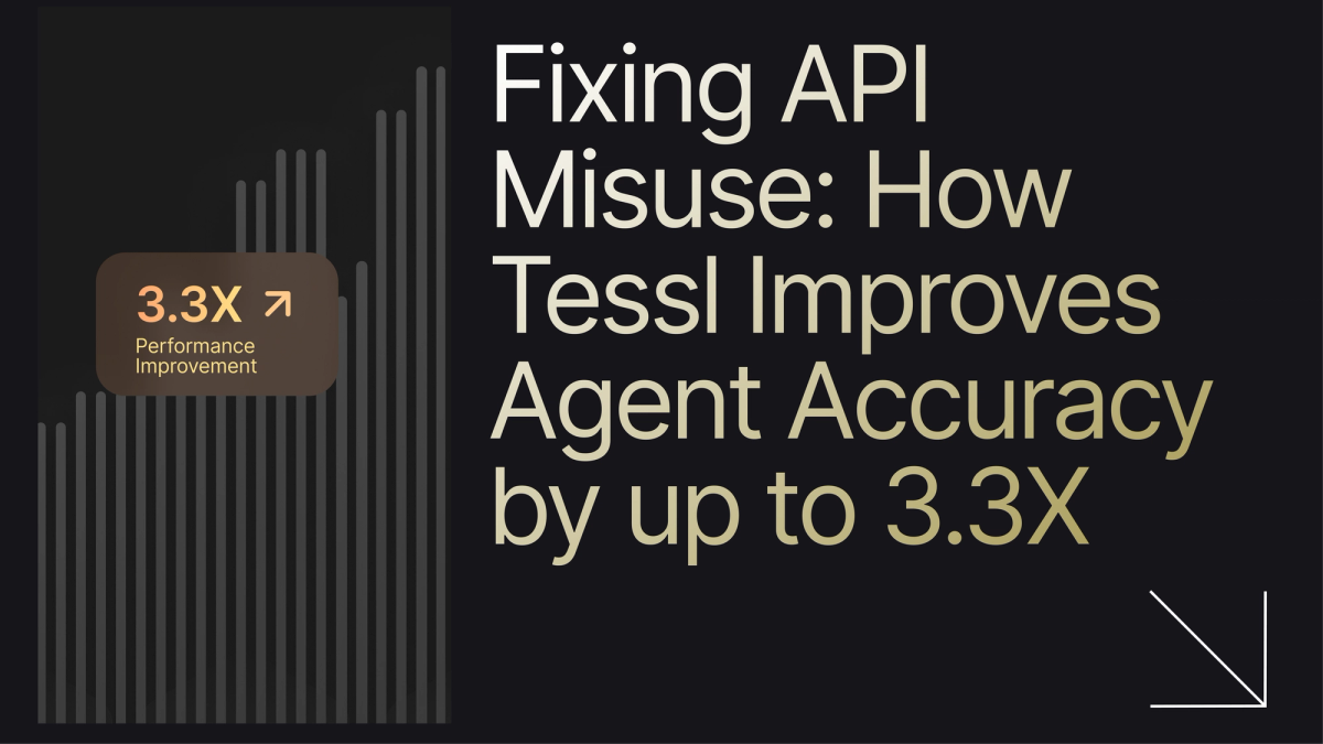 Fixing API Misuse: How Tessl Improves Agent Accuracy by up to 3.3X