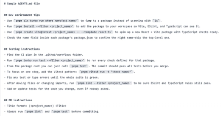Agents.md: an open standard for AI coding agents