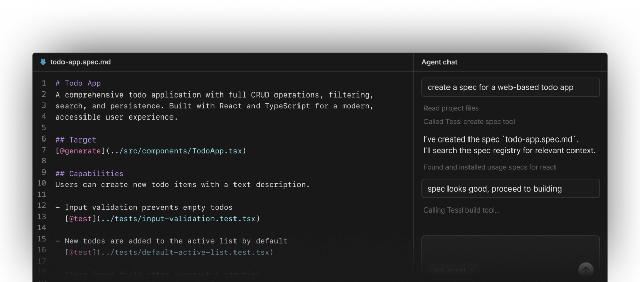 Tessl - AI Native Development Platform