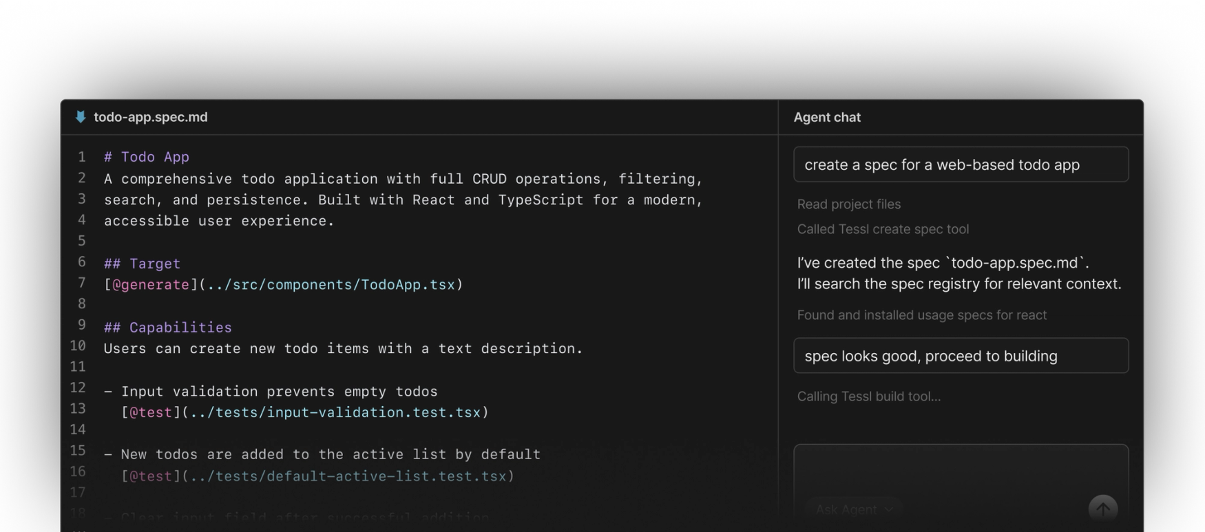 Tessl - AI Native Development Platform