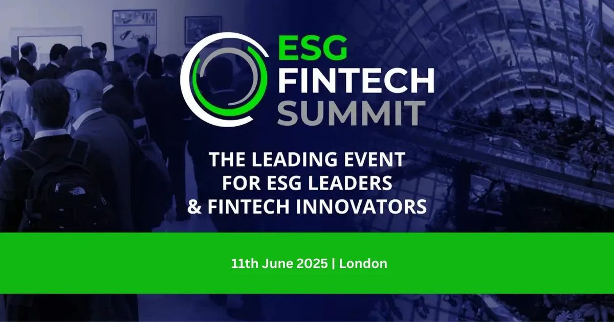 ESG FinTech Forum 2025: Global ESG Event in London | KnowESG