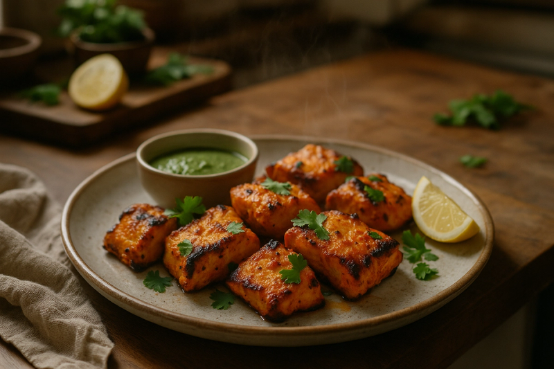 Airfryer Fish Tikka Recipe (Indian Style, Easy & Healthy)